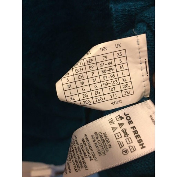 Joe Fresh | Sweaters | Joe Fresh Dark Teal Sleeveless Sweater Size L ...